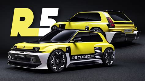 Renault 5 Turbo 3e Is An Electric Hyper Hatch With Over 500 Hp Carscoops