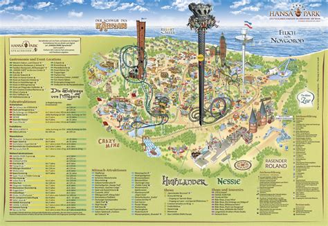 Hansa Park Germany Rthemeparkmaps