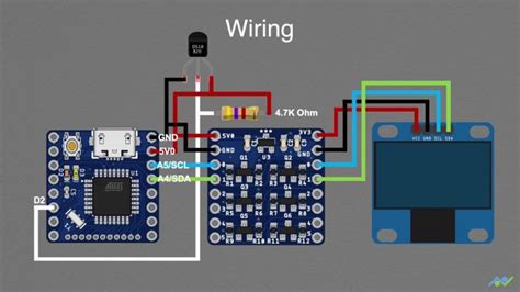 D 打印的室内温度计基于 Arduino 和 OLED 屏幕 Arduino 实验室