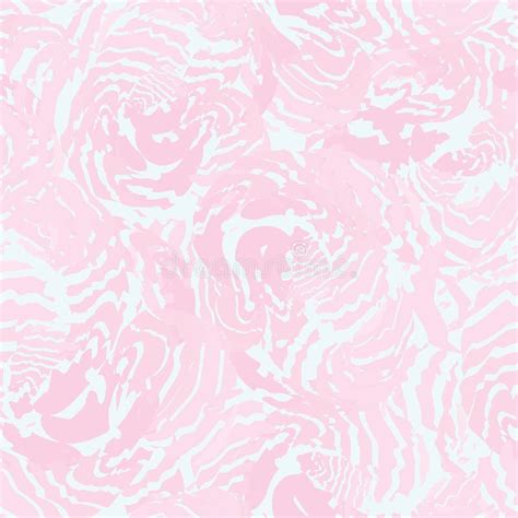 Abstract Seamless Floral Pattern With Dots And Leaves Ornamental Flourish Drawn Texture Stock