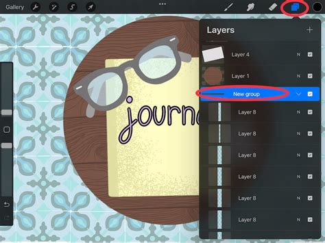 How To Ungroup Layers In Procreate Adventures With Art