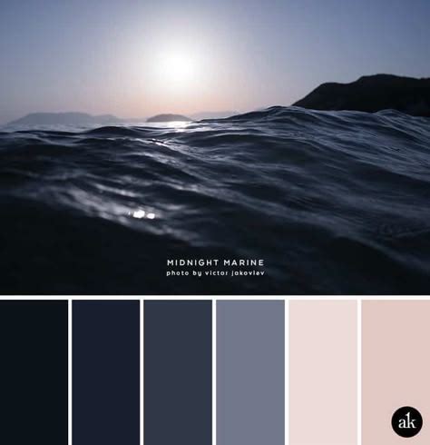 Midnight Blue Color Palette Master Bedrooms