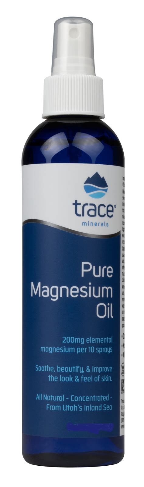 Pure Magnesium Oil Trace Minerals 4 oz Oil - Walmart.com - Walmart.com
