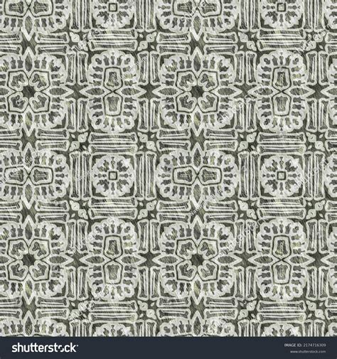 Mosaic Geometric Green Seamless Texture Pattern Stock Illustration 2174716309 Shutterstock