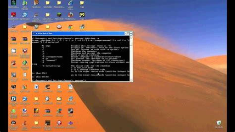 How To Shutdown A Lan Connected Computer Remotely Using Cmd Youtube