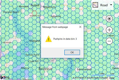 Data Binning Layer Events Bing Maps Microsoft Learn