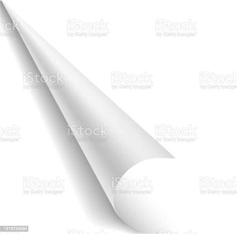 용지 코너 말린 빈 페이지 또는 접힌 회전 뒤집힌 모서리 추상적 인 개념스티커 정사각형 문서 템플릿 그림자 고정 벡터 격리 된 그림 노트 코너에 대한 스톡 벡터 아트 및