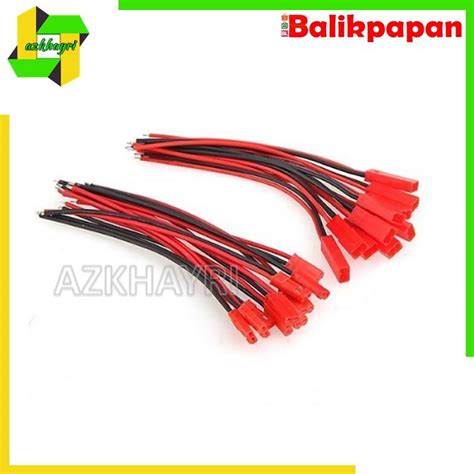 Jual Sepasang Kabel Connector Male Female Konektor Socket Jst Shopee Indonesia