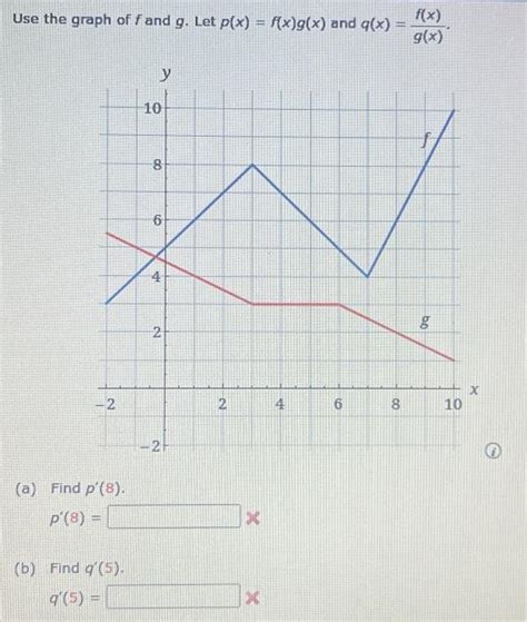 solved use the graph of f and g let p x f x g x and