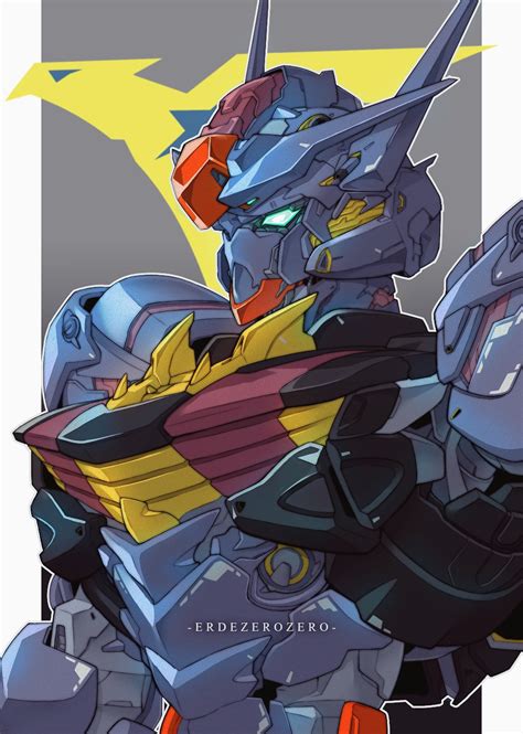 Gundam Aerial Gundam And More Drawn By Erde Danbooru