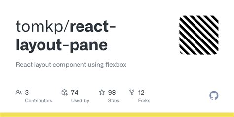 GitHub Tomkp React Layout Pane React Layout Component Using Flexbox