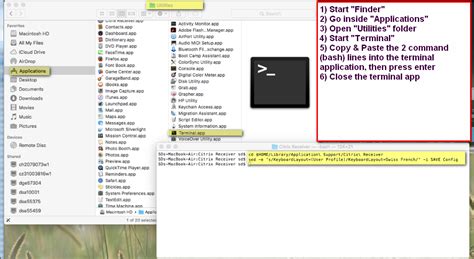 Solution For Fixing The Keyboard Layout Into A Macosx Computer Running Citrix Receiver
