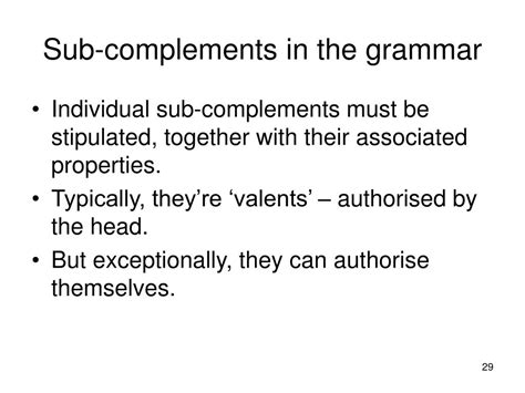 Ppt Against Adjuncts And Complements Powerpoint Presentation Free Download Id5550891