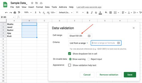 How To Create A Simple Drop Down List In Google Sheets OfficeBeginner