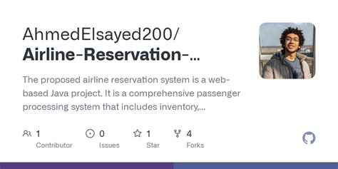 GitHub AhmedElsayed Airline Reservation System The Proposed Airline Reservation System Is