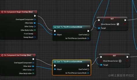 Ue4学习笔记——蓝图实现开关门效果蓝图是 Ue 的可视化脚本，很多编程实现的效果，可以通过简单的图形化操作实现。 制作 掘金
