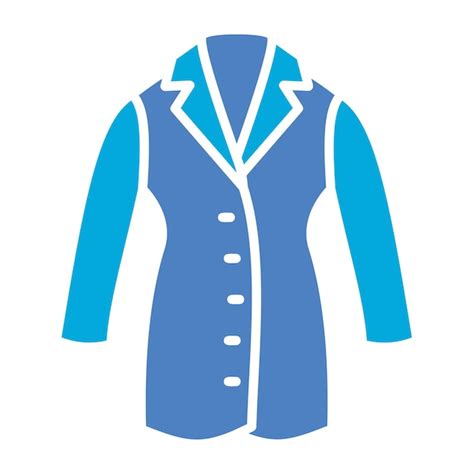 Premium Vector Lab Uniform Icon