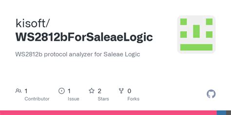 Github Kisoftws2812bforsaleaelogic Ws2812b Protocol Analyzer For