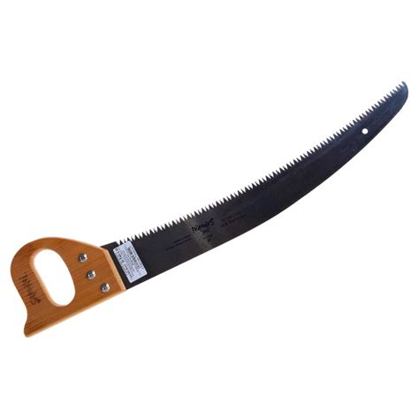 Пила с изогнутом полотном, деревянной ручкой SAMURAI D-540-LH ...