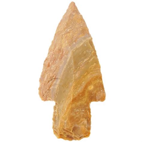 Small Conracting Stemmed Arrowhead From Flint Stone 6cm Outlet