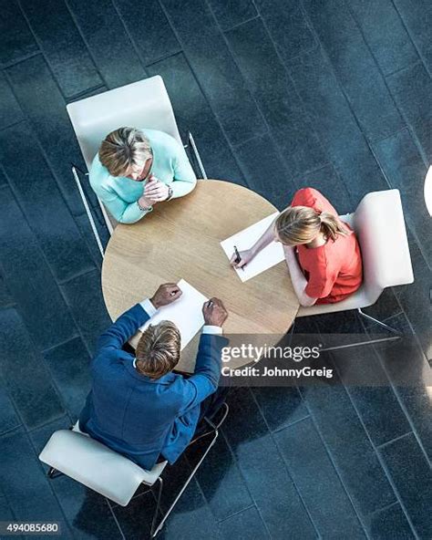 Woman Interview Top View Photos And Premium High Res Pictures Getty