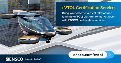 Ensco Inc On Linkedin Evtol Certification Services