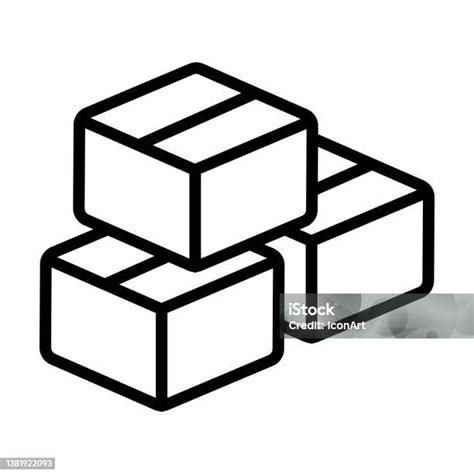 배달 및 물류 컬렉션에서 화물 아이콘 흰색 배경에 격리 된 얇은 선형 화물 선박 화물 윤곽 선 아이콘 라인 벡터 화물 기호 웹 및 모바일 기호 0명에 대한 스톡 벡터 아트