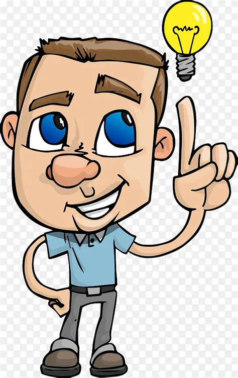 思考的小人漫画png图片素材下载 图片编号8724601 Png素材网