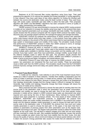 Improved Routing Protocol In Mobile Ad Hoc Networks Using Fuzzy Logic PDF