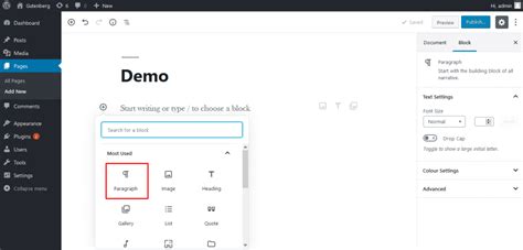 WordPress Gutenberg Editor | WebePower