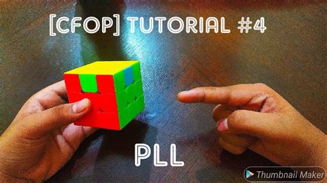 Cfop Tutorial 4 Pll Permutation Of Last Layer Full