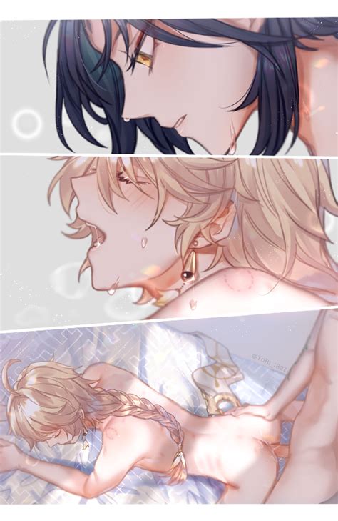 Aether And Xiao Genshin Impact Drawn By Torisanrinlen1827 Danbooru
