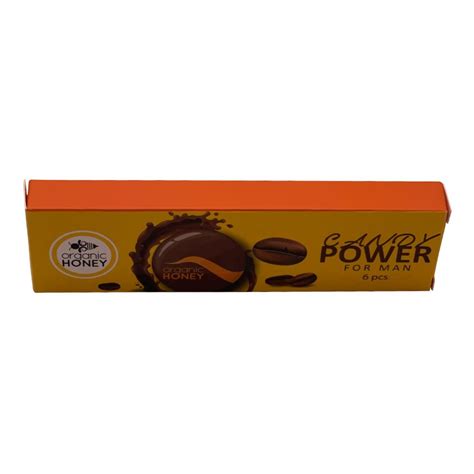 Organic Honey Candy Power For Man 6 Ct