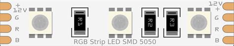 How To Use Led Rgb Strip Pinouts Specs And Examples Cirkit Designer