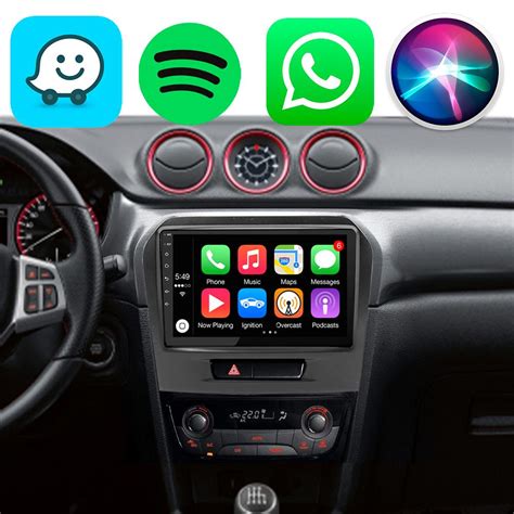 Kit Multimídia Android Suzuki Vitara 2016 A 2022 Gps Android Auto Ecarshop