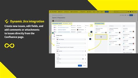 stagil tasks and issues for confluence issue creation and table