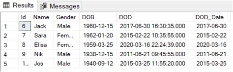 How To Convert Datetime To Date Format In Sql Server