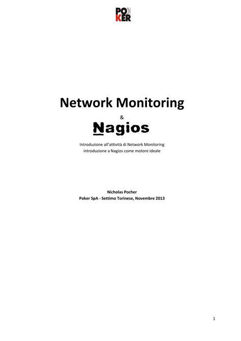 network monitoring e nagios® pdf