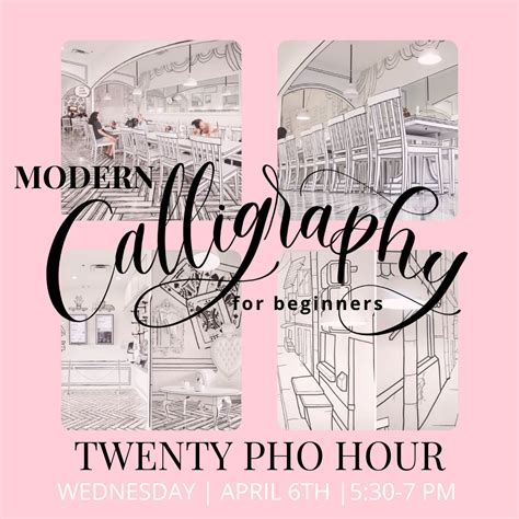 Upcoming Calligraphy Classes Learn Modern Calligraphy Sip And Script®