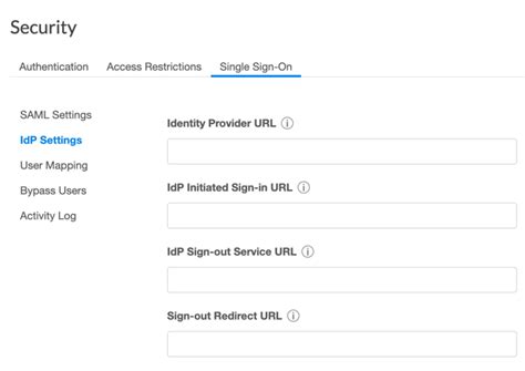 Configure Saml Single Sign On Support Center