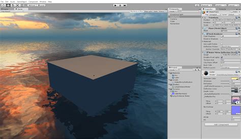 unity water shader