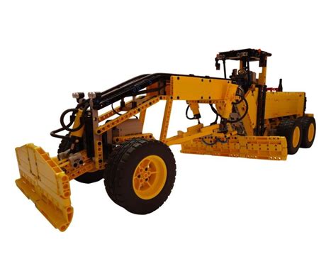 Lego Moc 44342 Lego Grader Technic Model Construction 2020 Rebrickable Build With Lego