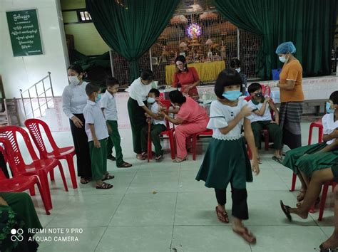 ရန်ကင်းမြို့နယ်တွင် ကျောင်းသား၊ ကျောင်းသူ ၄၃၉ ဦးအား ကိုဗစ် ၁၉ ရောဂါကာကွယ်ဆေး ဒုတိယအကြိမ်ထိုးန