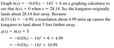 Big Ideas Math Algebra Answers Chapter Quadratic Functions Big Ideas Math Answers