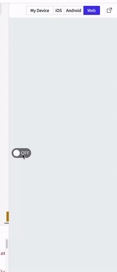 Reactjs How To Make Toggle Button With Animatedview In React Native