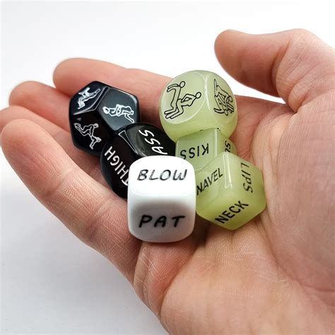 6pc sex dices with sex positions role play dices fun in the etsy