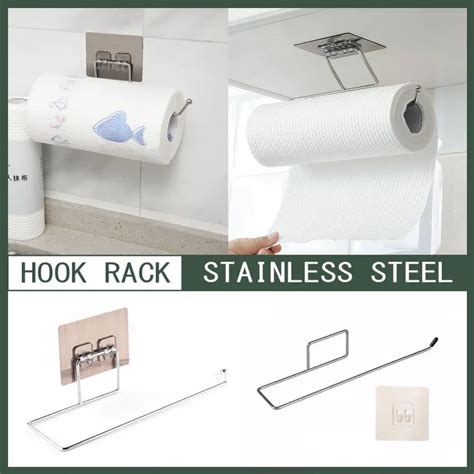 욕실 자체 접착 수건 걸이 화장지 걸이 롤 용지 홀더 주방 스토리지 홀더 컵 재구성 랙 Aliexpress