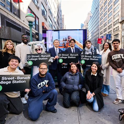 Mta Renames 23 St Subway Station In Honor Of Cunys Baruch College