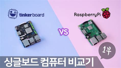 나도메이커 싱글보드컴퓨터비교기 1부 팅커보드 Vs 라즈베리파이 Youtube