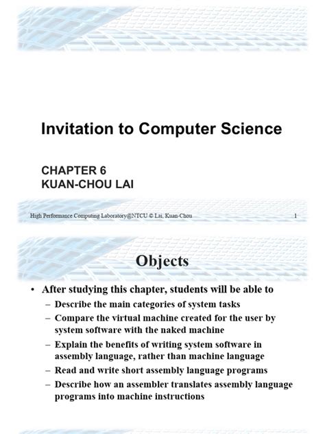 computer science chap06 pdf assembly language process computing